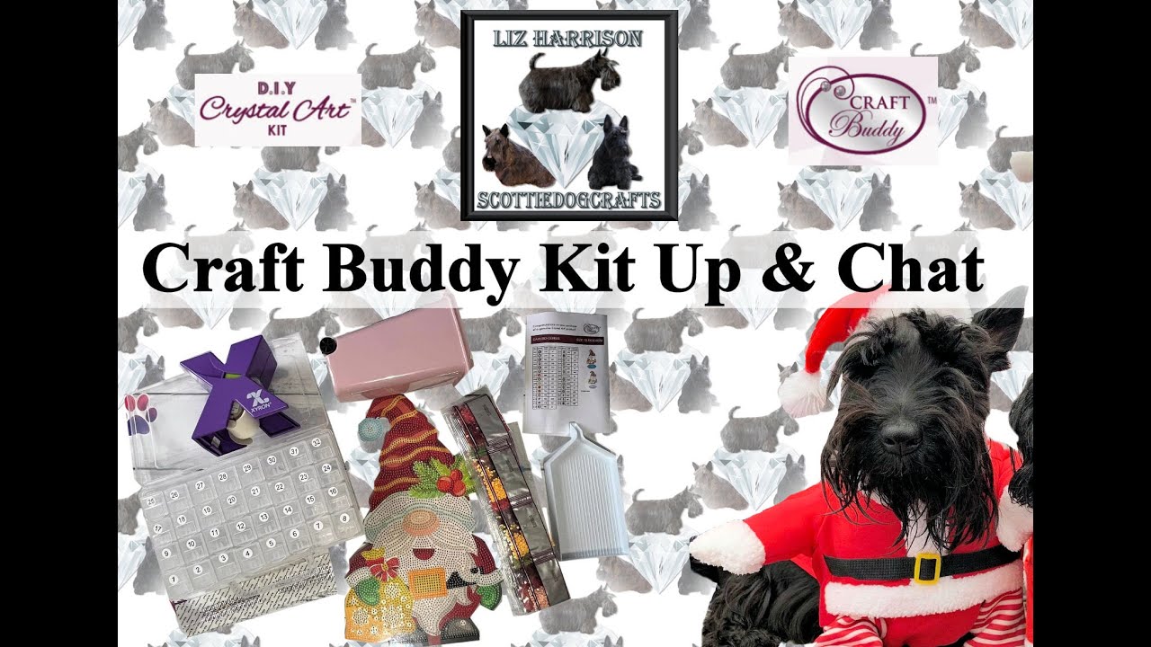 Diamond painting | Craft Buddy | Christmas Kitting Up | Kit Up & Chat ...