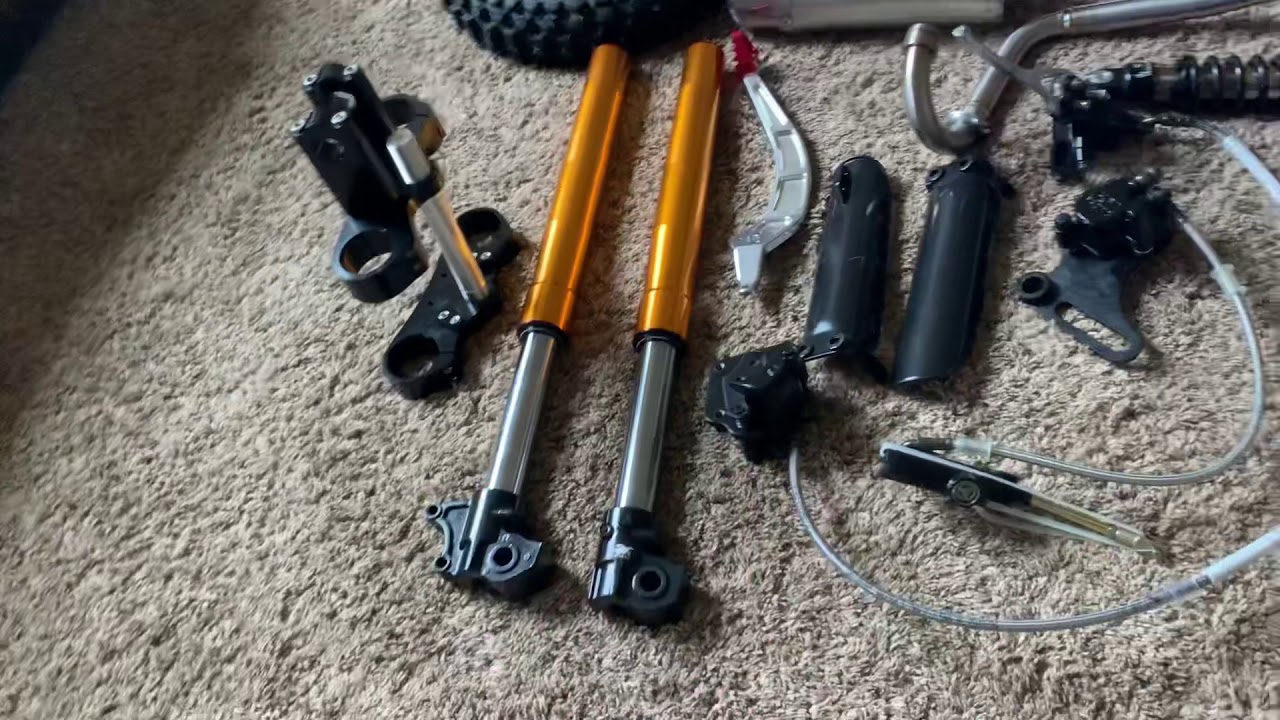 CRF 70 build | Part 1 | Tyler Klipfel - YouTube