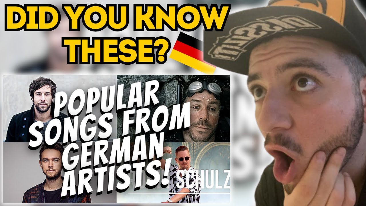 Reaction to Popular songs from German artists! - YouTube