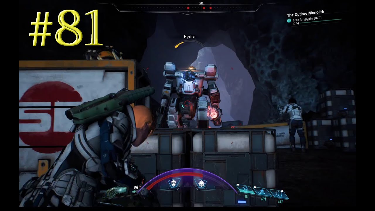 Mass Effect Andromeda 81 - Hard - Task "The outlaw monolith" in Kadara ...