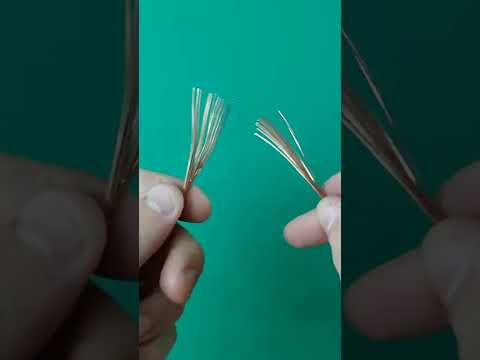 SIMPLE TIP TO TIE COPPER WIRES - YouTube
