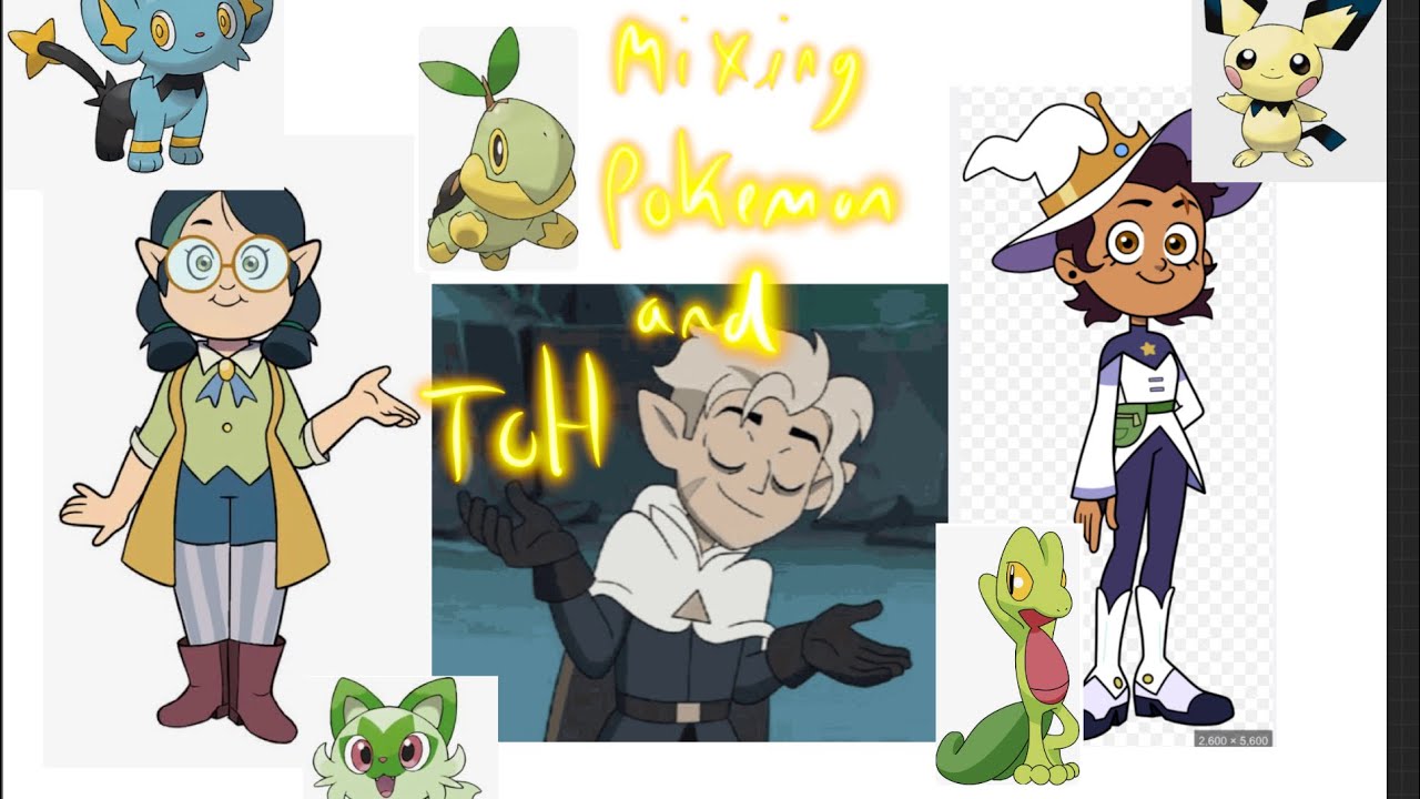 Mixing Pokémon with toh characters - YouTube
