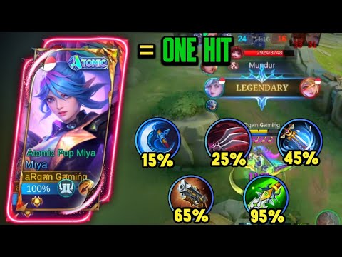 Miya One Hit Build And Emblem - Build Top 1 Global Miya | Mobile ...