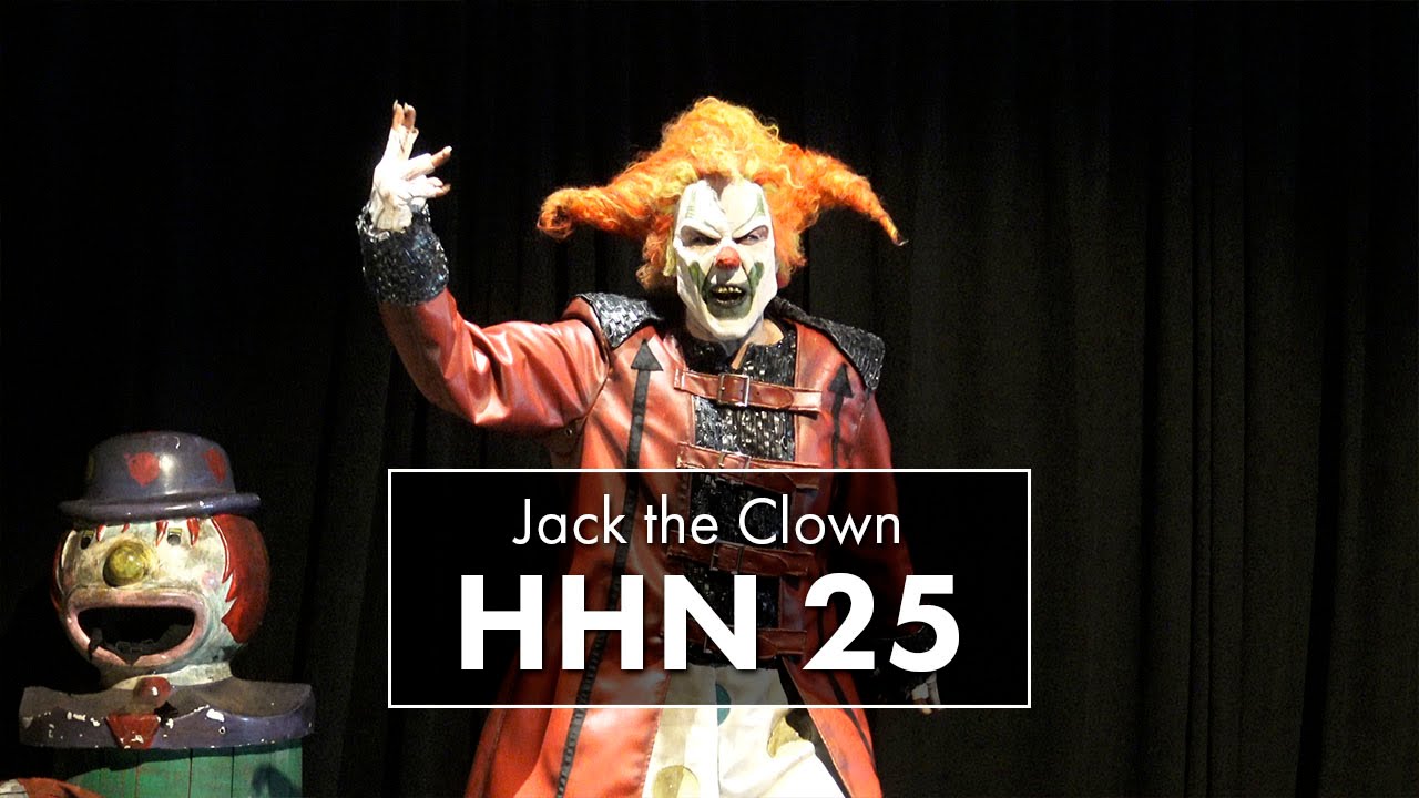 Jack the Clown | HHN 25 Media Preview - YouTube