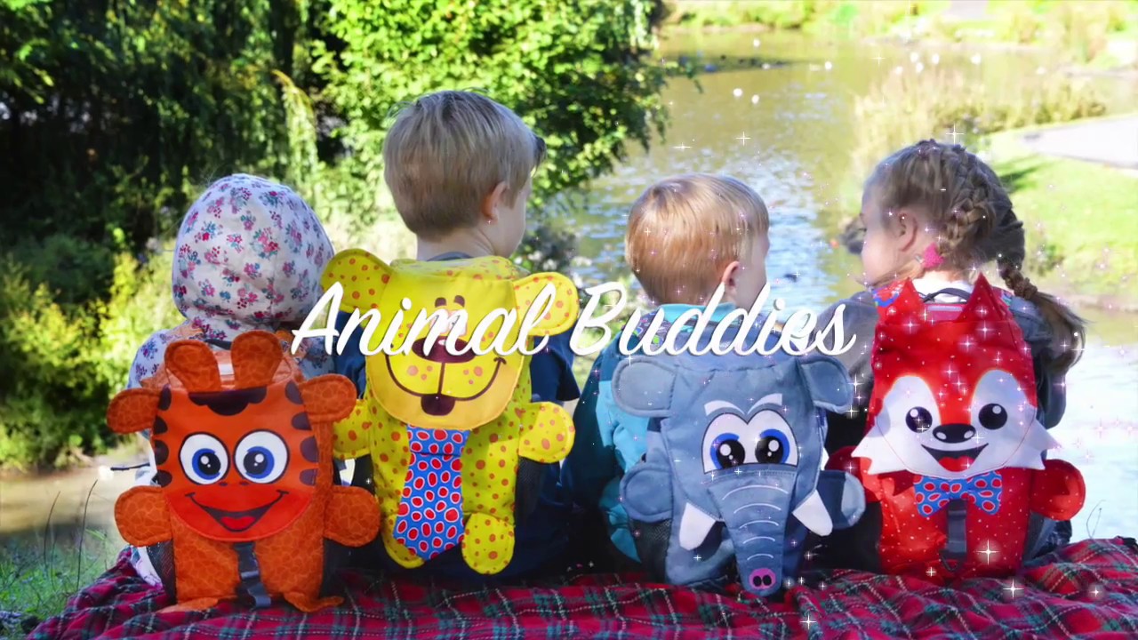 Hugger Animal Buddies Backpack for Kids / Children - YouTube