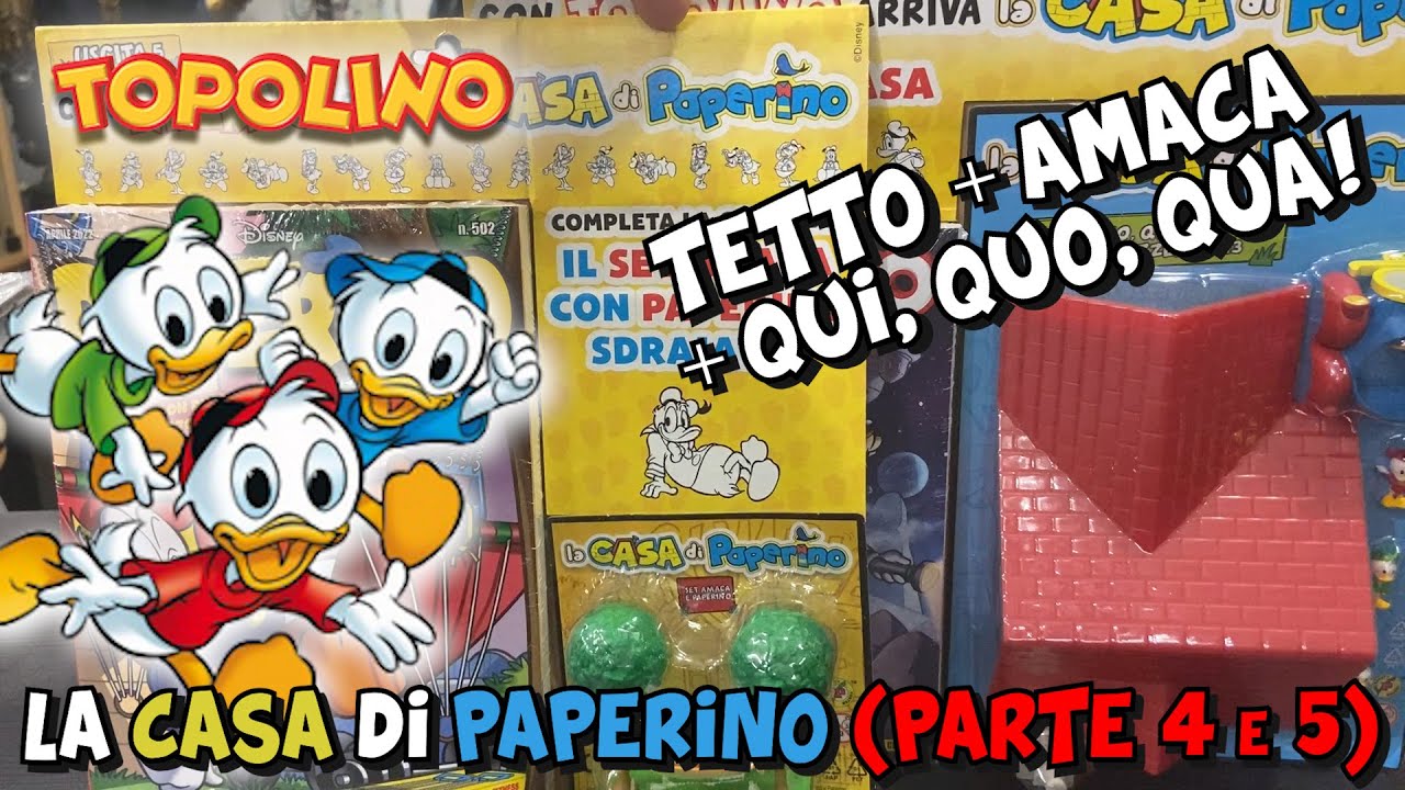 La CASA di PAPERINO 2022! AMACA, TETTO e QUI, QUI, QUA! (parte 4 e 5) 🤩 ...