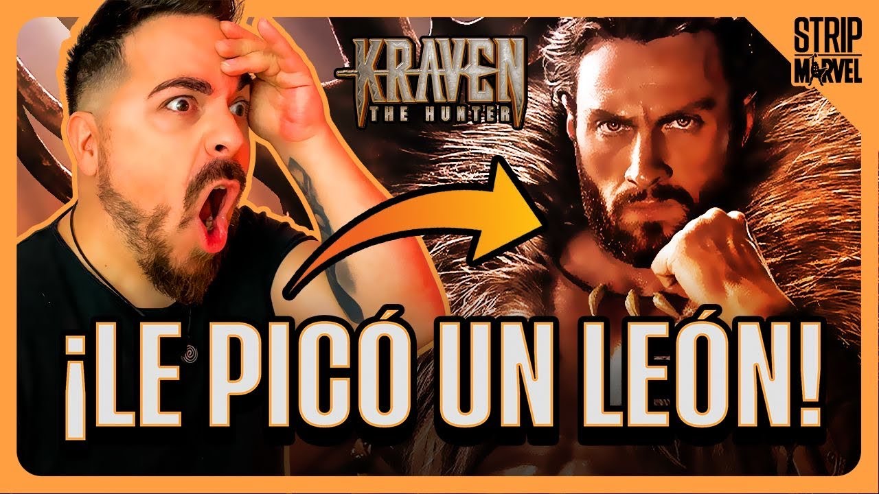 A KRAVEN ‘EL LECHUGAS’ le pica un LEÓN | Tráiler ‘Kraven el cazador ...