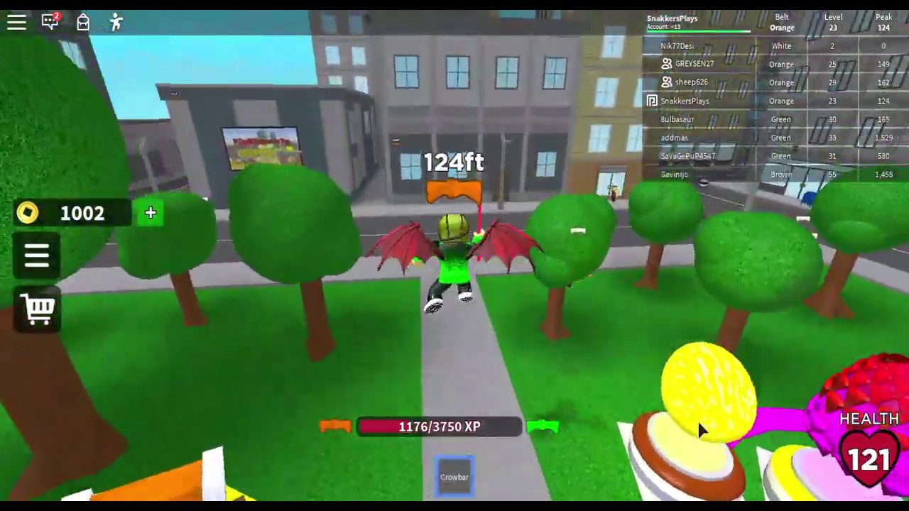 PLAYING NINJA SIMULATOR PART 2 | ROBLOX - YouTube