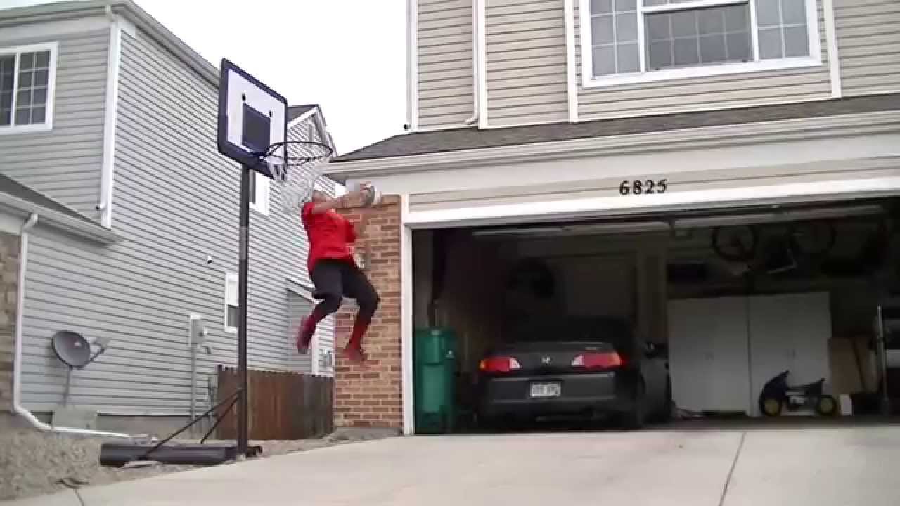 Gatorade Like Mike - AJ Dunking on 7.5' (Michael Jordan Commercial ...