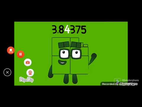 Numberblocks band 64ths 25 - YouTube