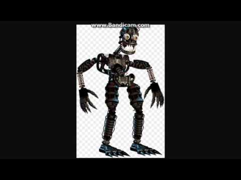 Nightmare Endoskeleton Sings The FNAF Song - YouTube