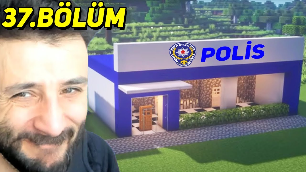 POLİS KARAKOLU ve MAPUSHANE 😉 MİNECRAFT (2023) 37.Bölüm - YouTube