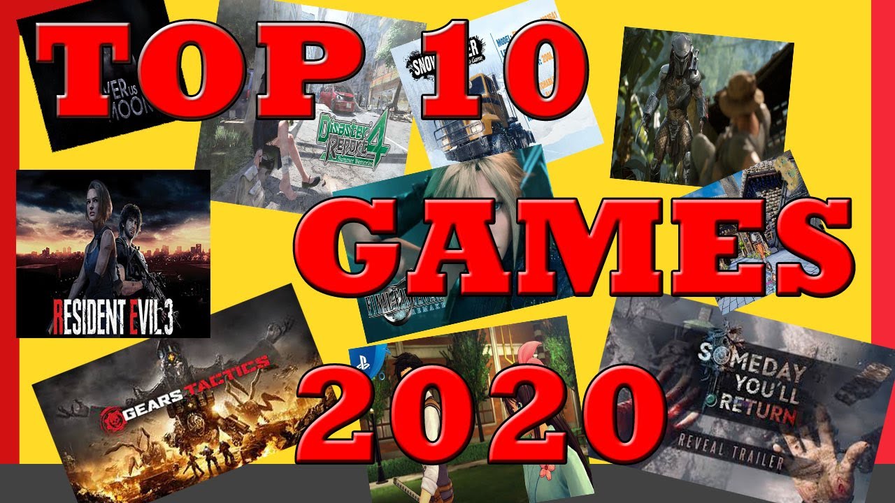 Top 10 Games 2020 - YouTube