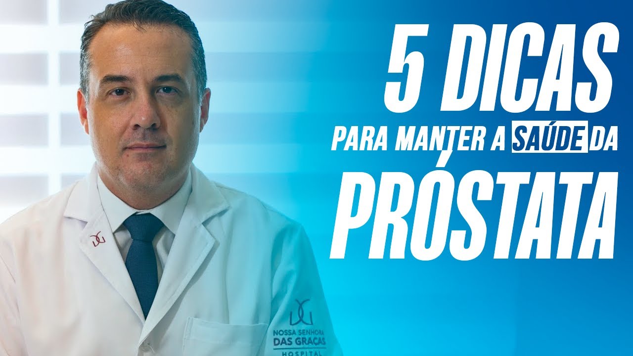 5 dicas para manter a saúde da próstata - Com Dr. André Matos ...