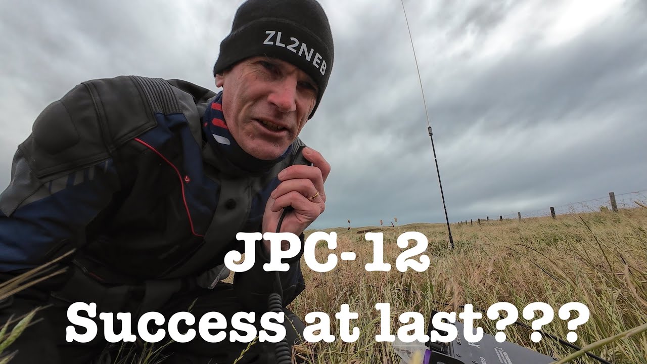 Can I get the JPC12 antenna to work this time? LOTA at Lake Grassmere ...