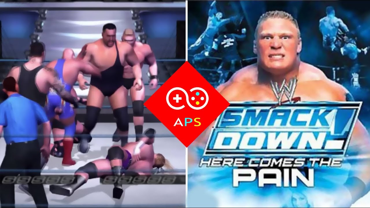 Smack Down Pain Here Comes The Pain | PS2 Game Play In APS Malkapur ...