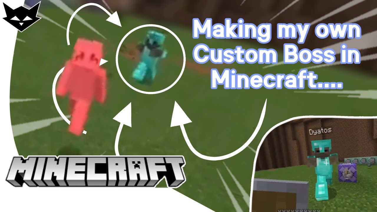Making my own custom boss! | Minecraft 💜 - YouTube