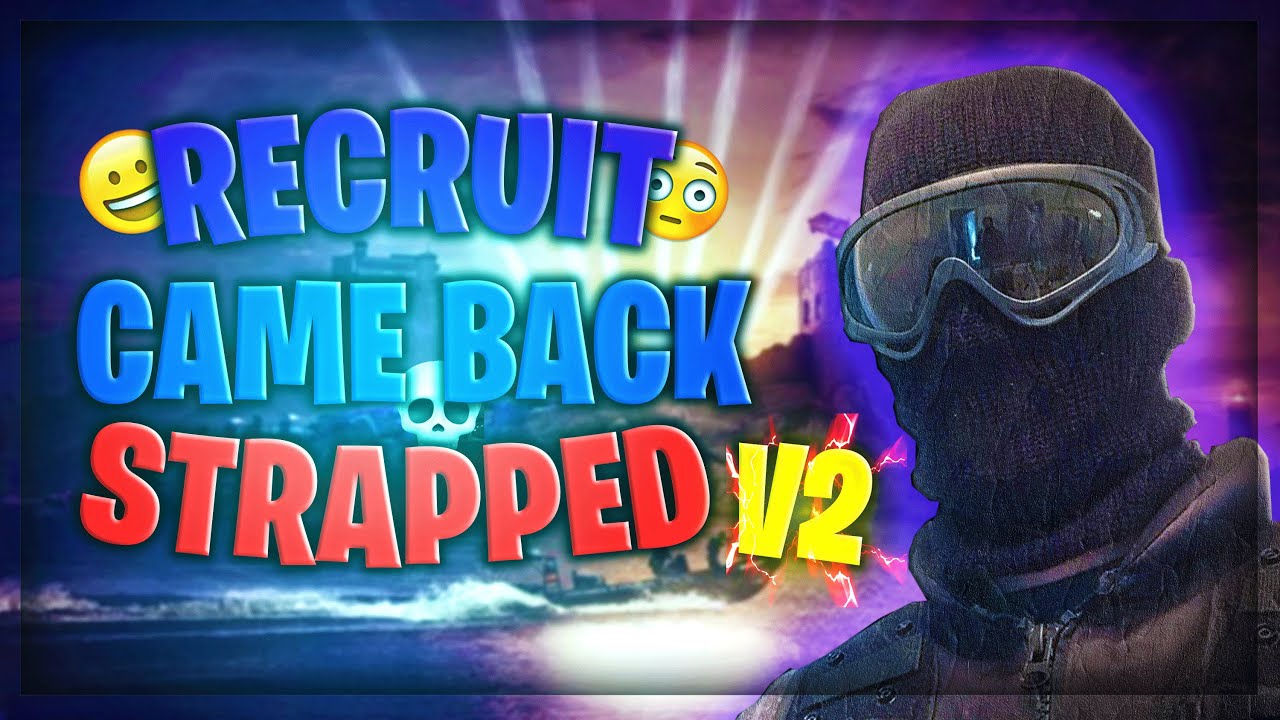 RECRUIT CAME BACK STRAPPED 2 - YouTube