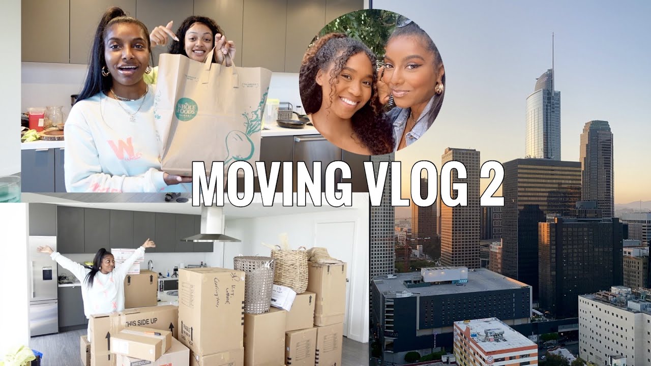 MOVING VLOG #2 | Unpacking, Making New Friends, Moving Drama!! - YouTube