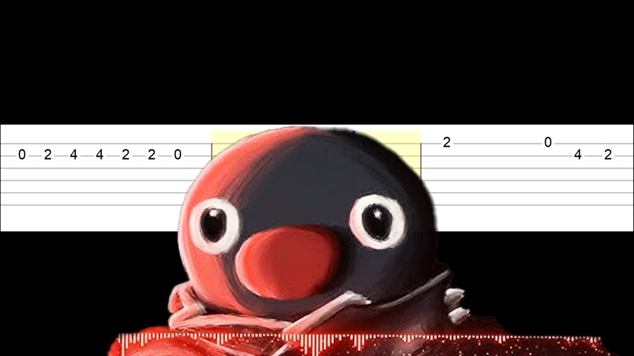 Noot Noot Theme Song But It's Mozart Lacrimosa (Easy Guitar Tabs ...