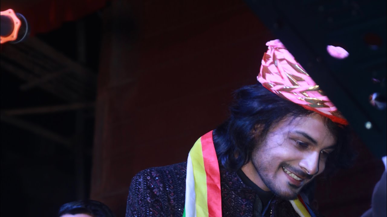 Namokar Maha Mantra Singer Latest Anuj Live In Bhajan Sandhya - YouTube