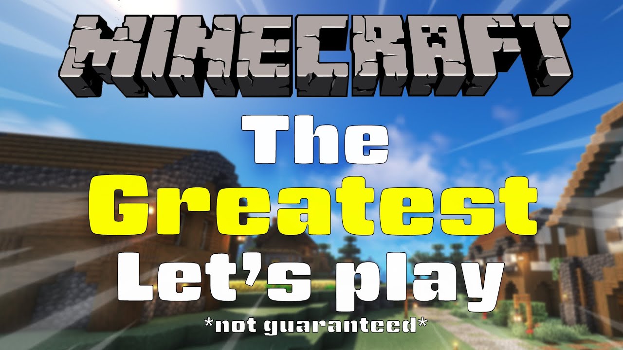 THE BEST MINECRAFT VIDEO EVER MADE - YouTube