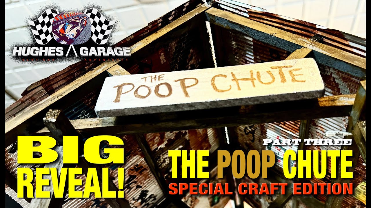 Scratch Build BIG REVEAL "The Poop Chute" (Pt 3) Ep 49 #slotcars # ...