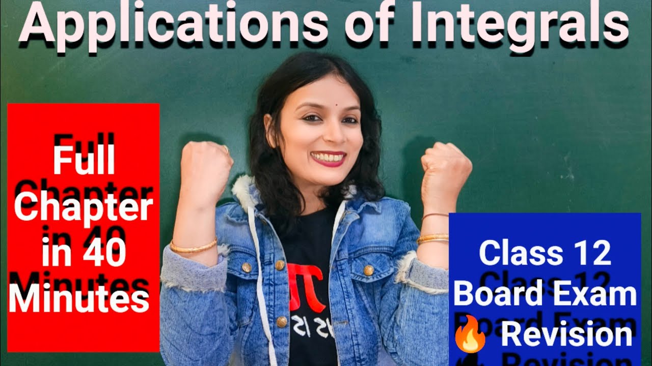 Applications of Integral Class 12 | Class 12 Maths Chapter 8 AOI in one ...
