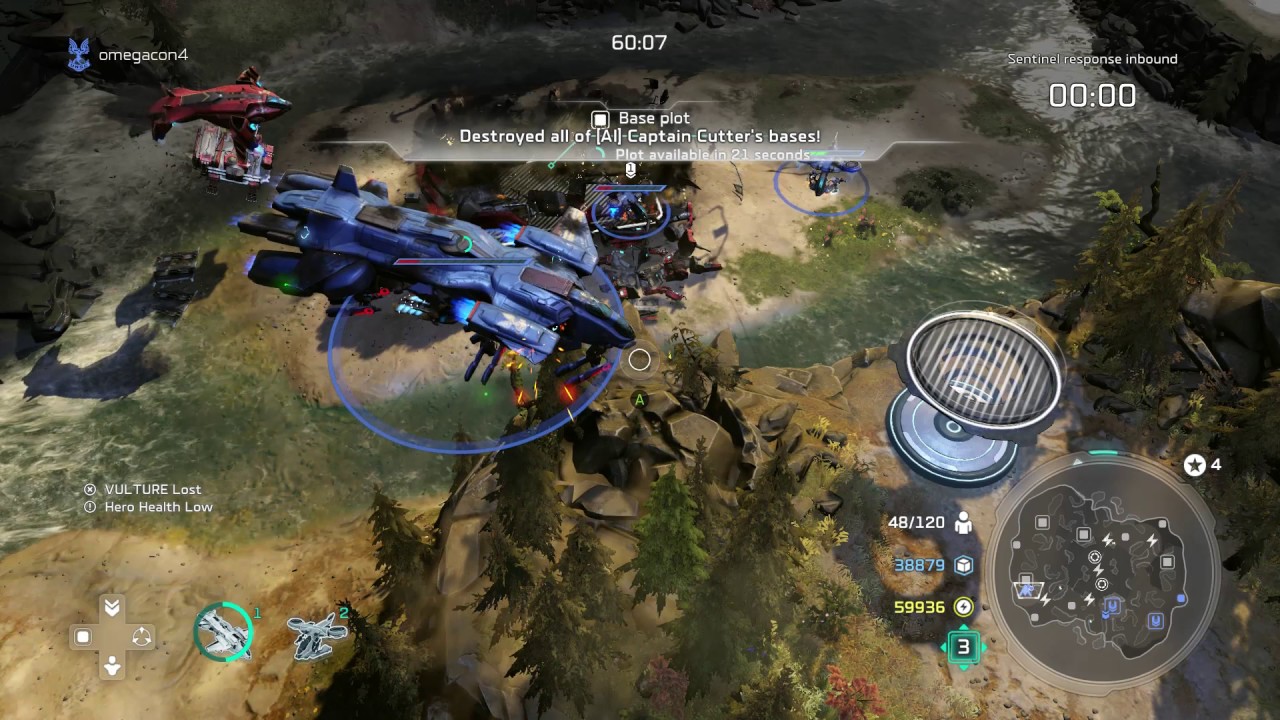 HALO Wars 2 UNSC Condor Gunship HALOW2 HD 1080p XBox One - YouTube