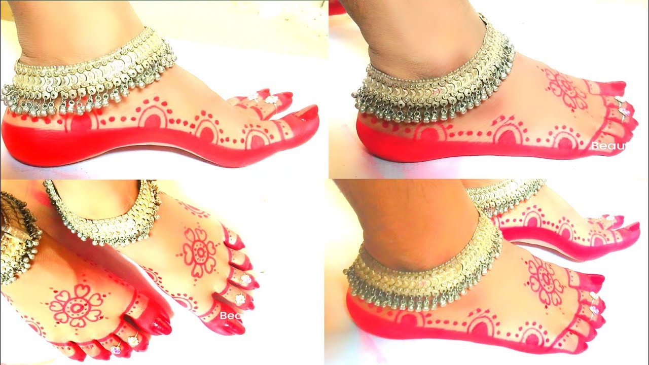 New Alta design on leg simple || alta design for feet new || new ...