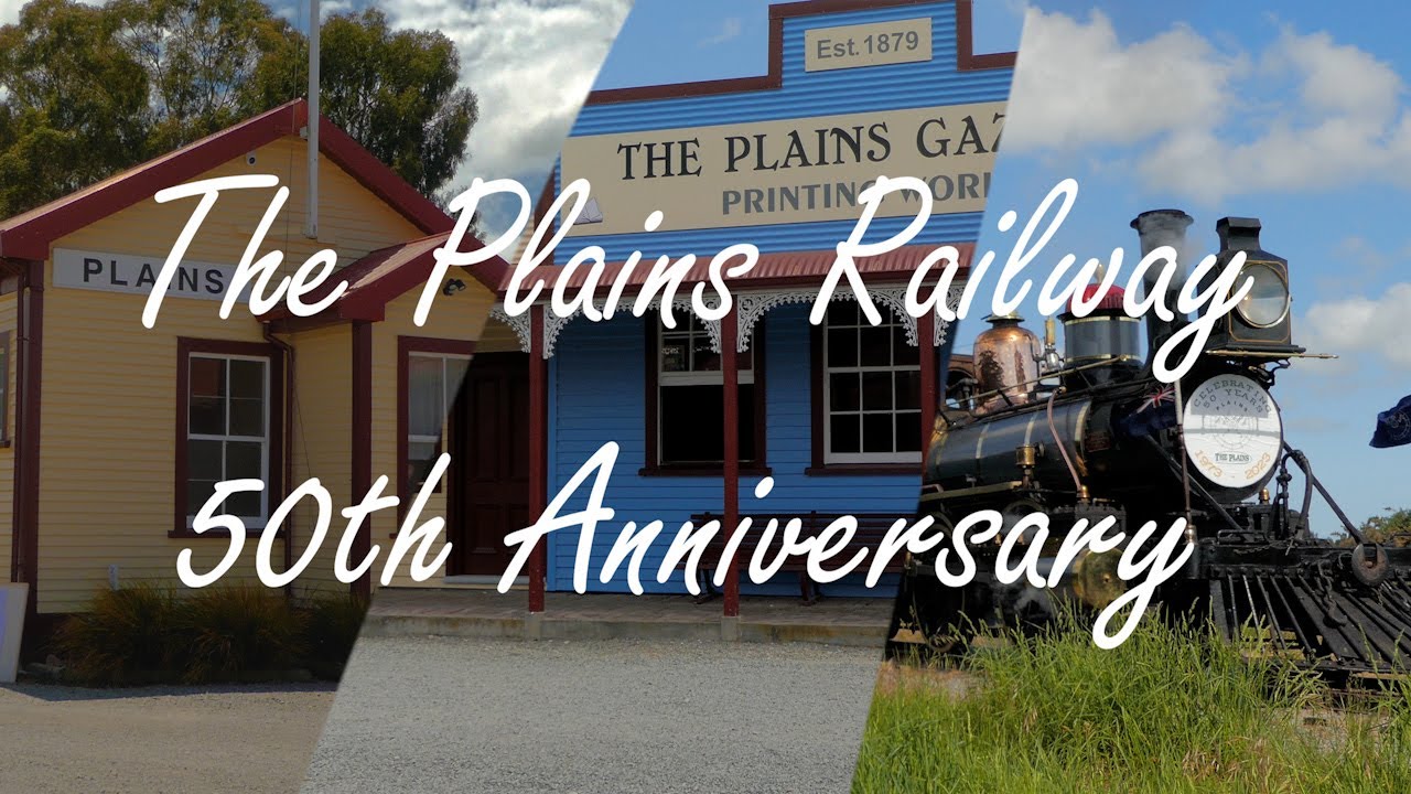 The Plains Railway 50th Anniversary - YouTube