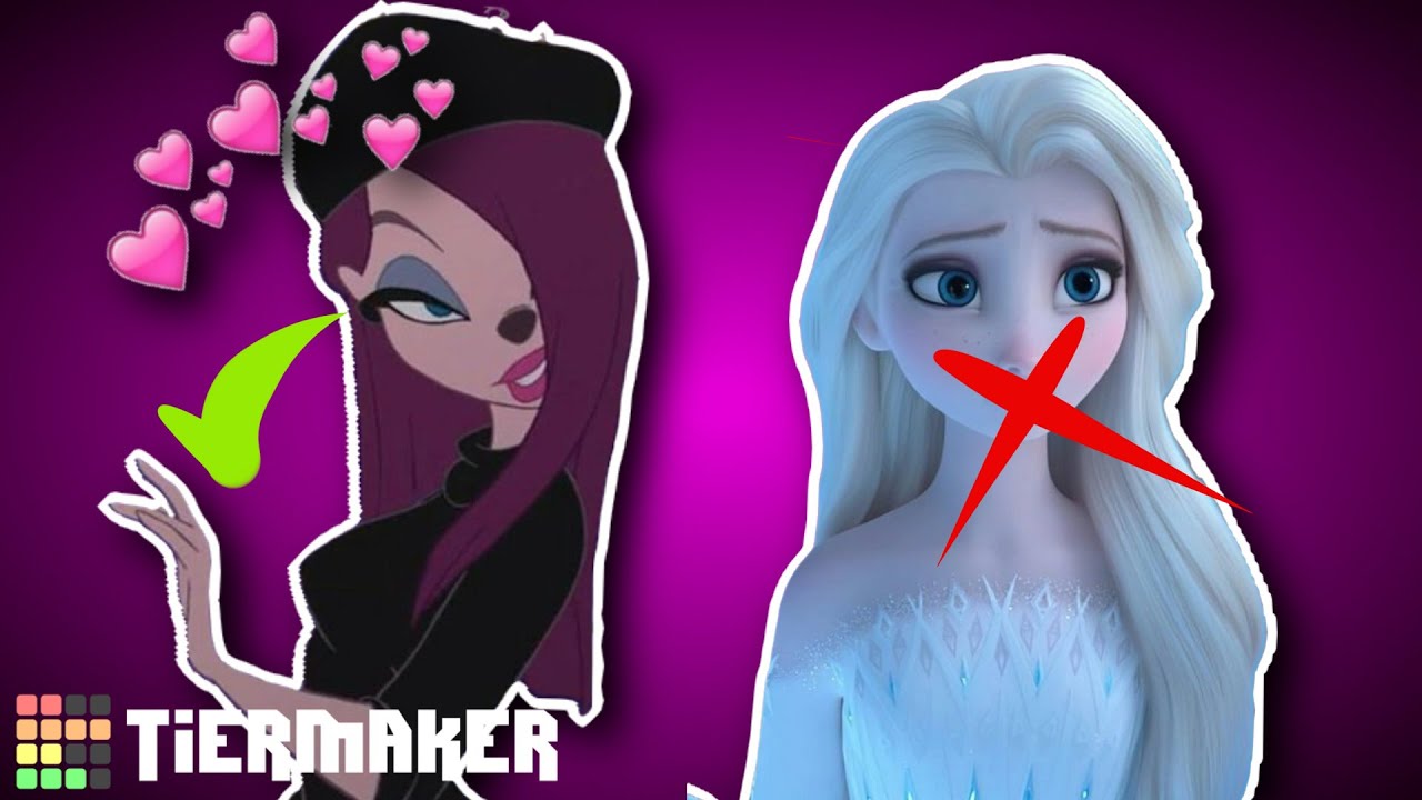 Las Mejores Waifus de Disney 👑| Tierlist - YouTube