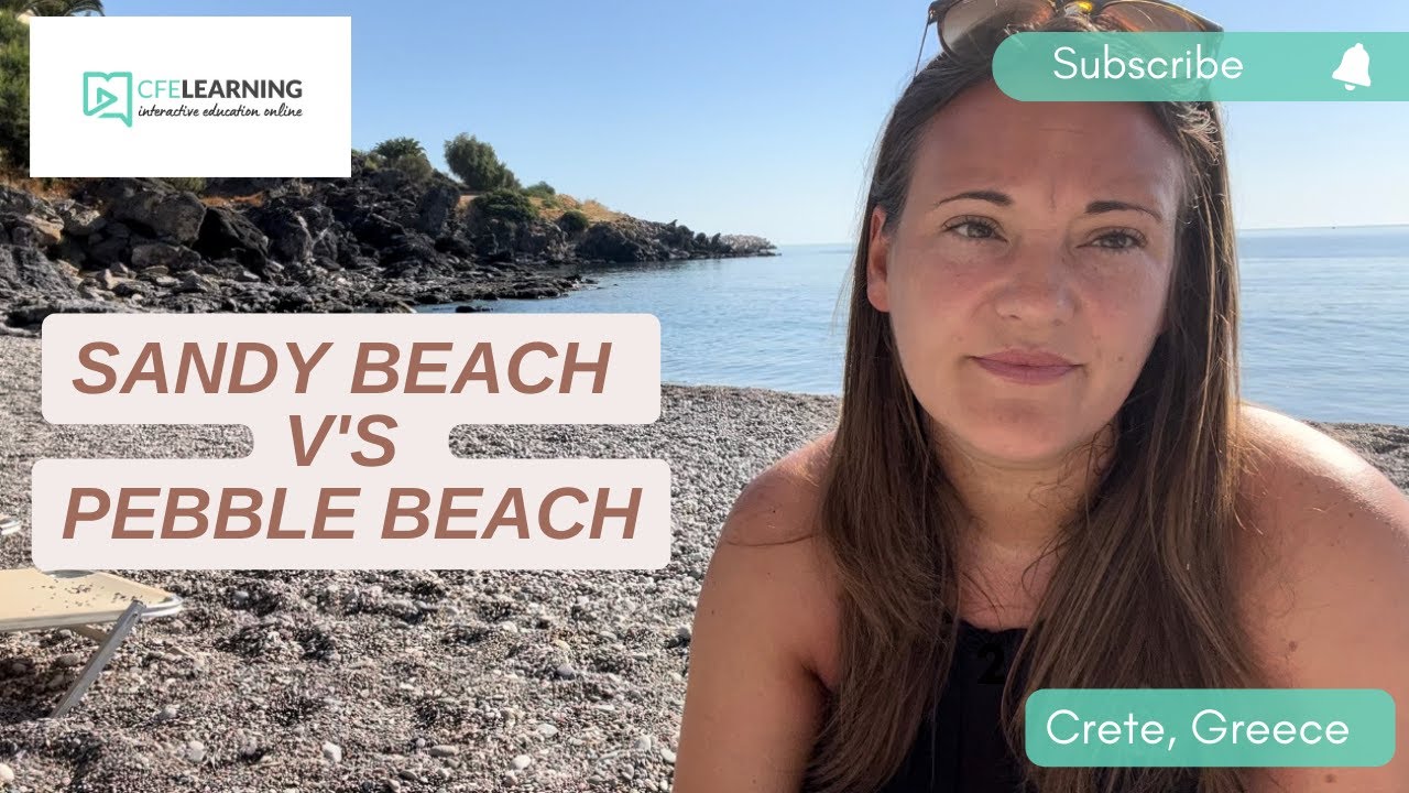 Sandy Beach vs Pebble Beach - YouTube