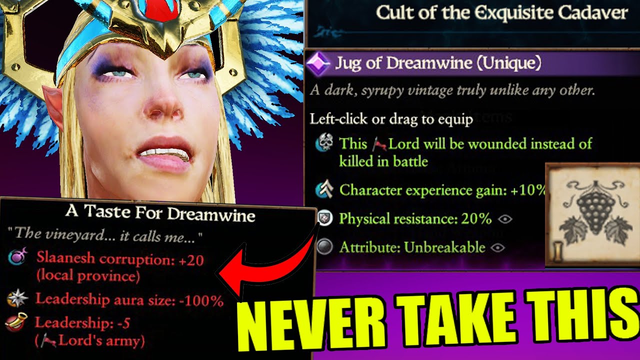 The Overpowered Item from Cult of the Exqusite Cadaver's Vineyard RUINS ...