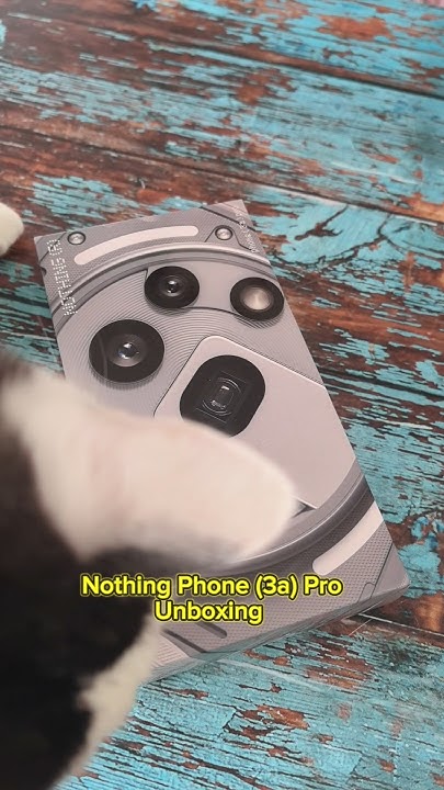 Nothing Phone 3a pro - Unboxing - YouTube