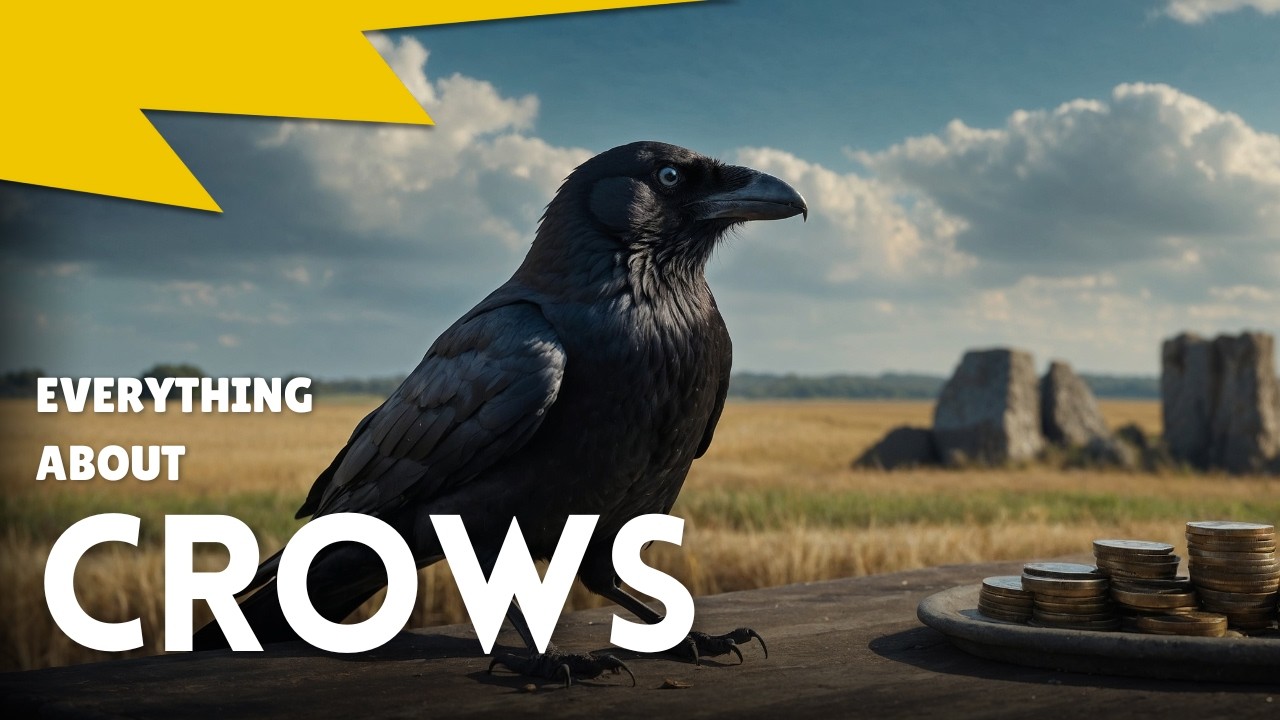 Everything about CROWS in 5 Minutes | The Feathered GENIUS - YouTube