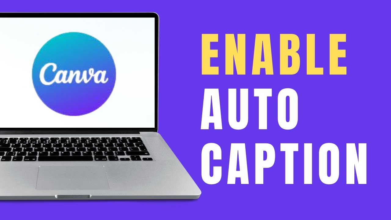 Canva Auto Caption Generator QUICK GUIDE! - YouTube