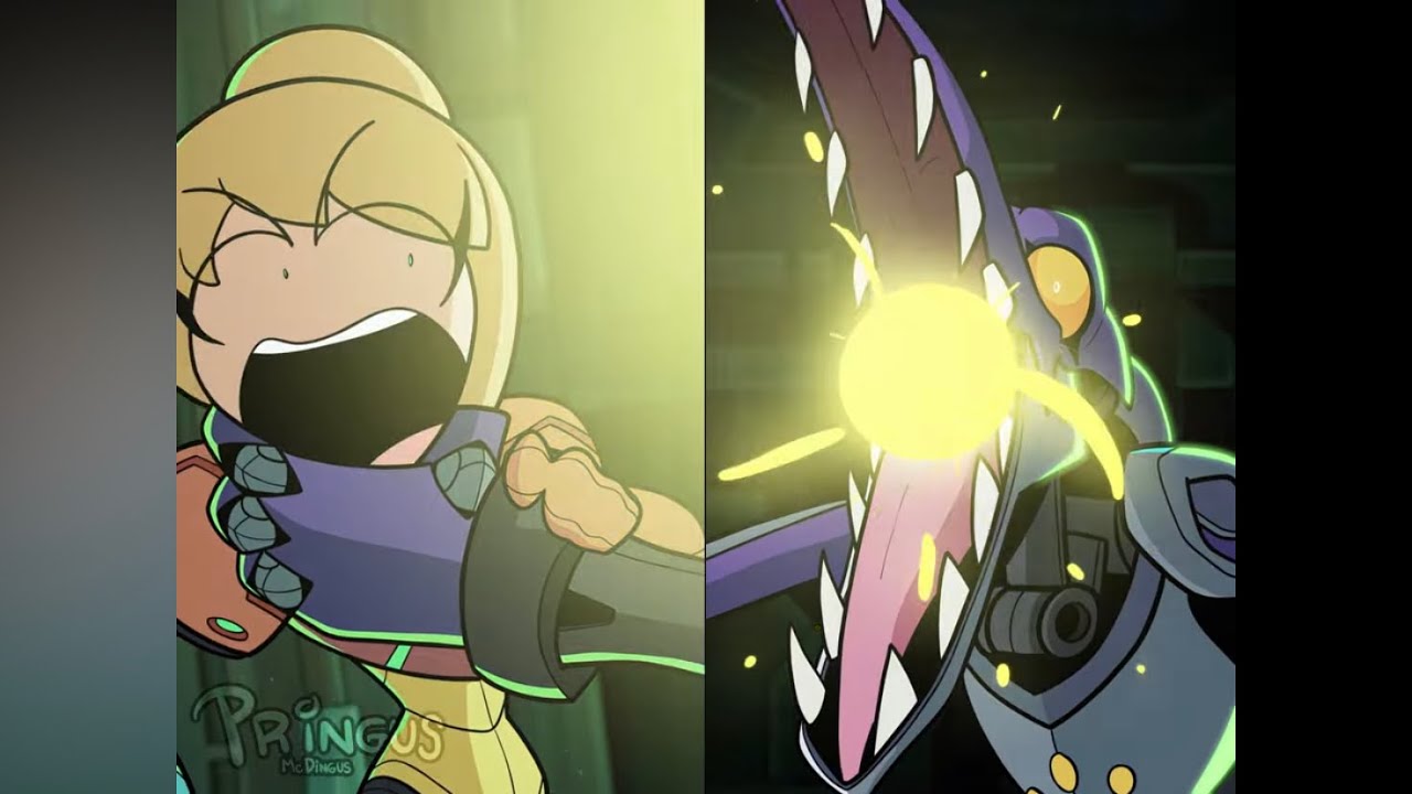 Metroid Ridley roar memes - YouTube