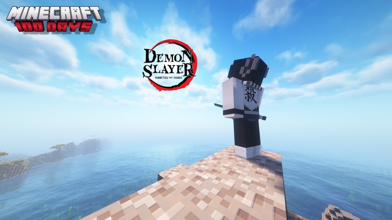 "I Survived 100 Days as a Demon Slayer in Minecraft... Somehow" - YouTube