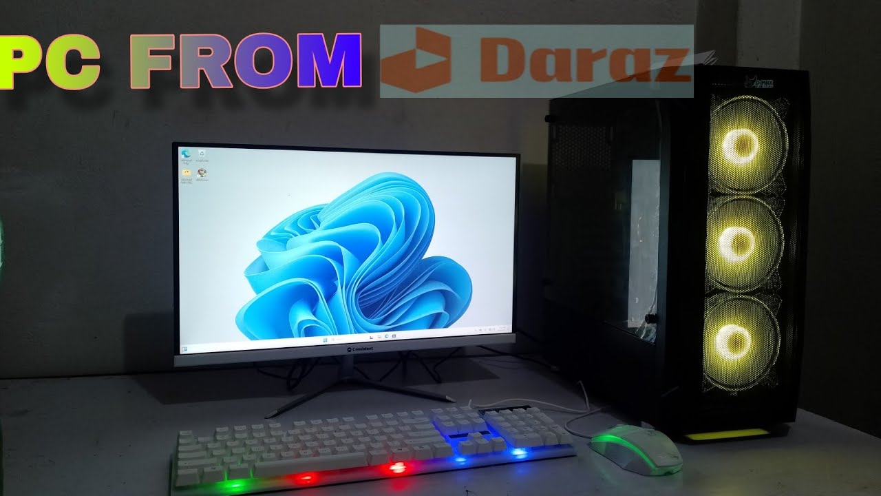 BUDGET GAMING PC FROM DARAZ. - YouTube