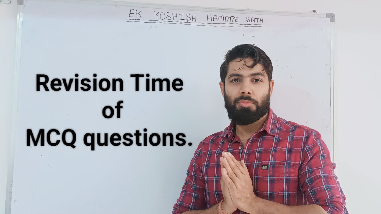 Revision Time of MCQ questions | |important question | #viral # ...