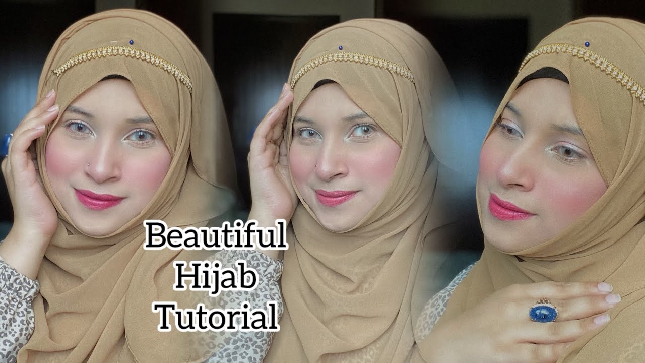 Beautiful hijab tutorial ||decent hijab ||by umme - YouTube