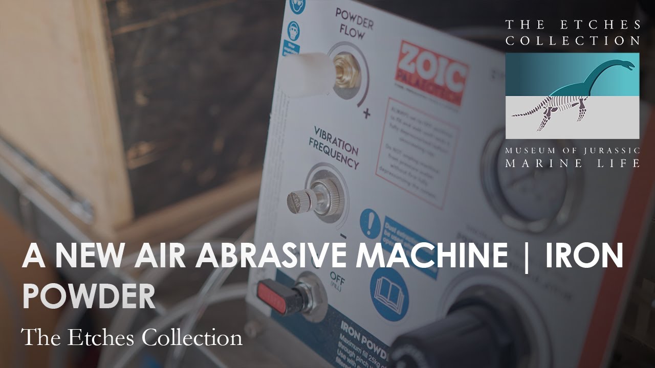 A NEW AIR ABRASIVE MACHINE | IRON POWDER - YouTube
