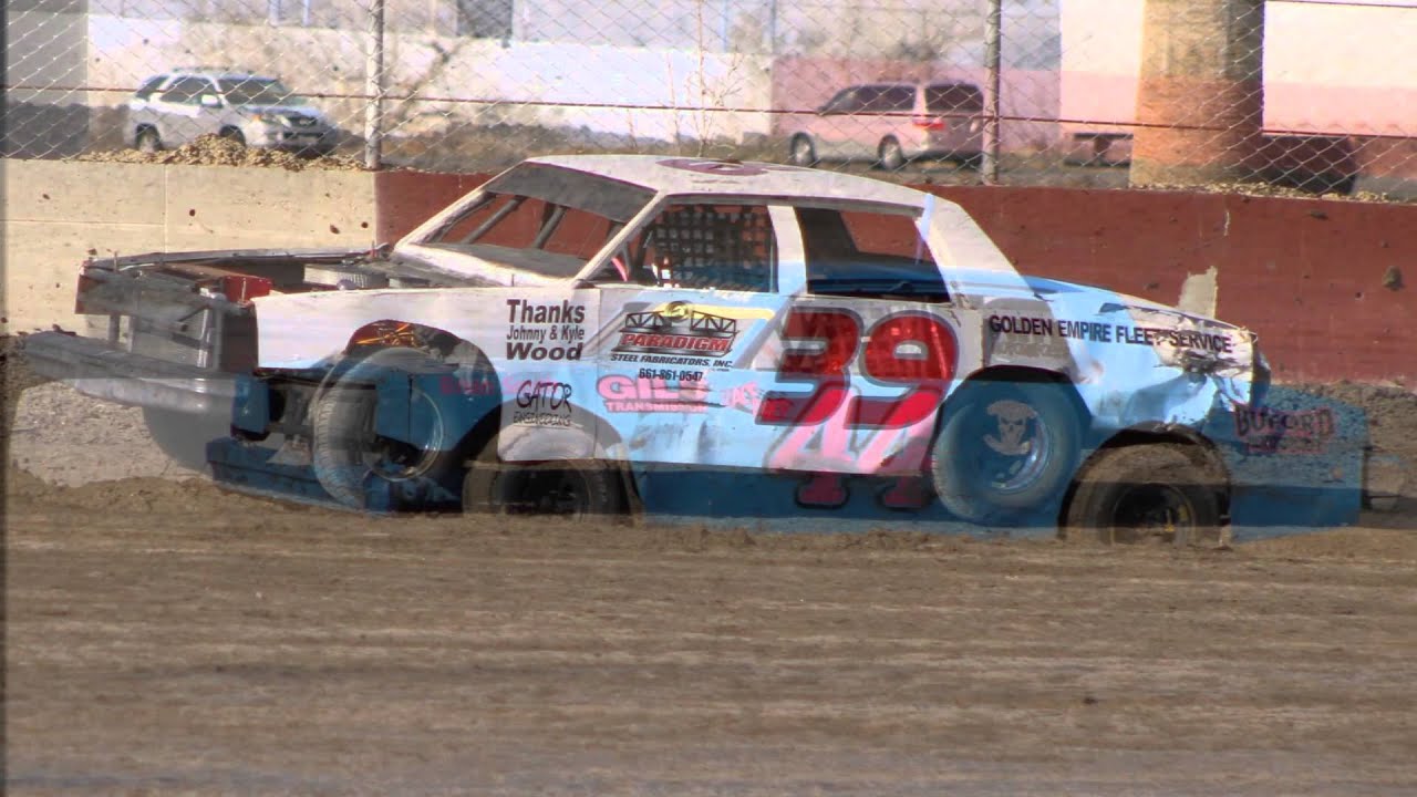Kern County Raceway Park Dirt Track - 01-16-2016 - YouTube
