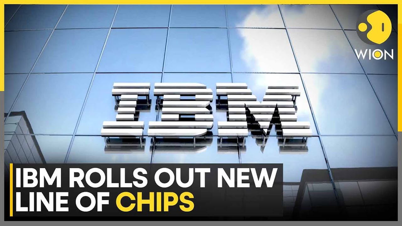 IBM Unveils A New Line Of Data Center Chips And Servers | WION - YouTube