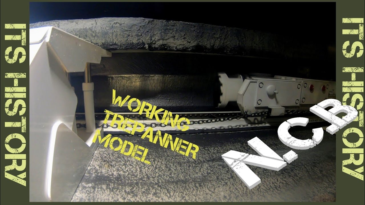 BRITISH COAL TREPANNER WORKING MODEL @YORKSHIRE COAL MINING MUSEUM 2021 ...