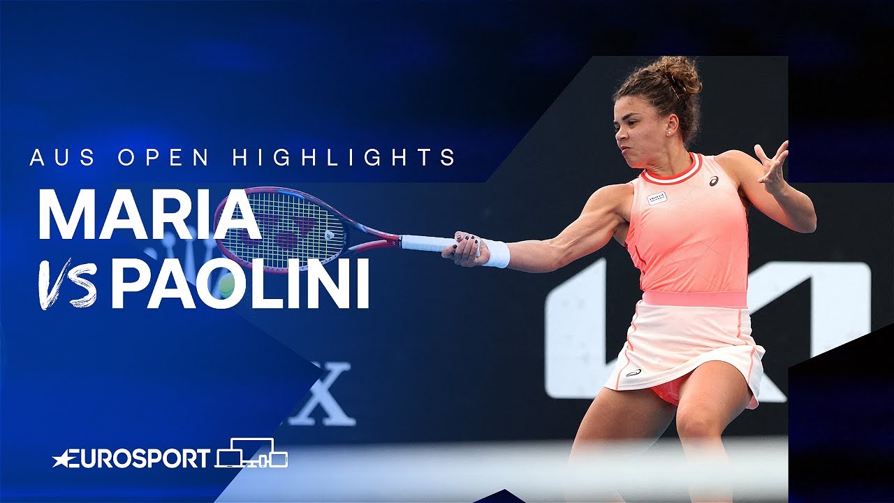 Tatjana Maria v Jasmine Paolini | Round Two | Australian Open 2024 ...