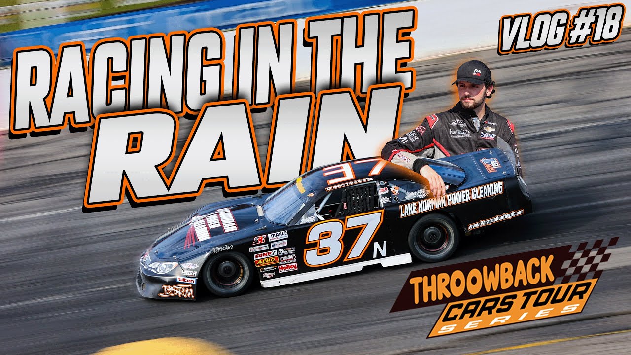Racing in the Rain at Hickory! - CARS Tour Throwback Raceday - YouTube