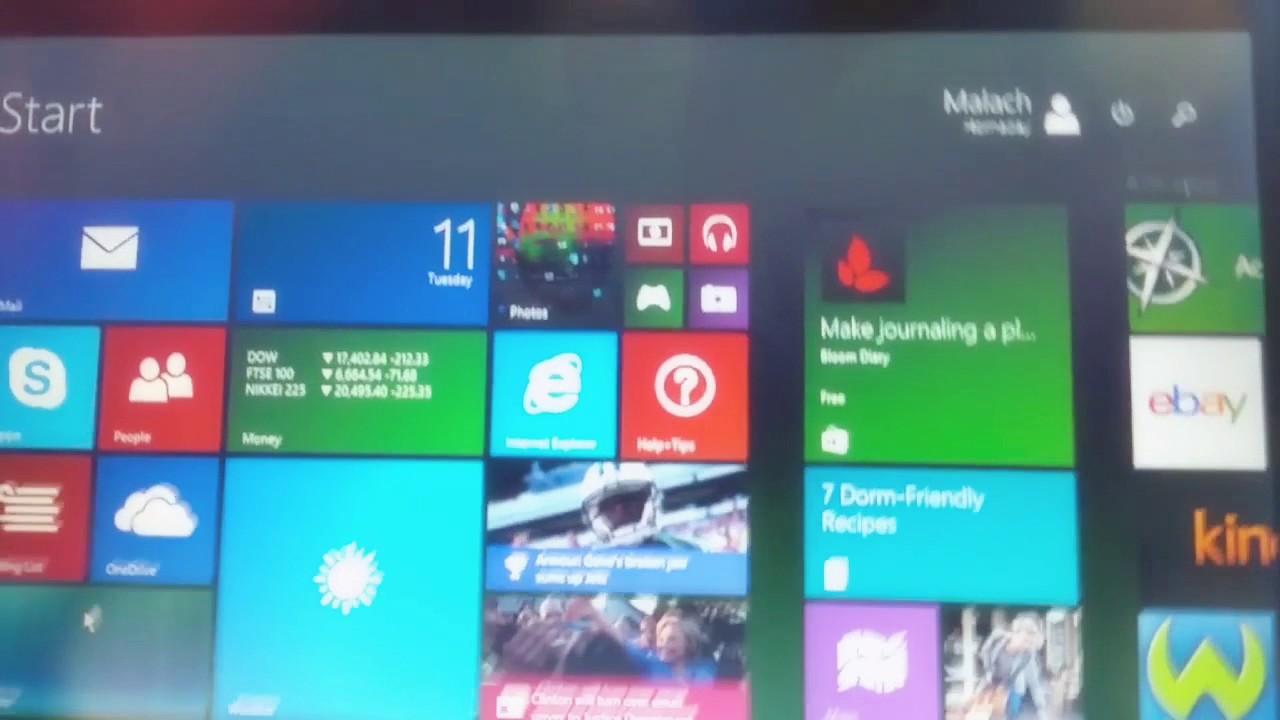 August 2015 The Black Acer Laptop Windows 8.1 - YouTube