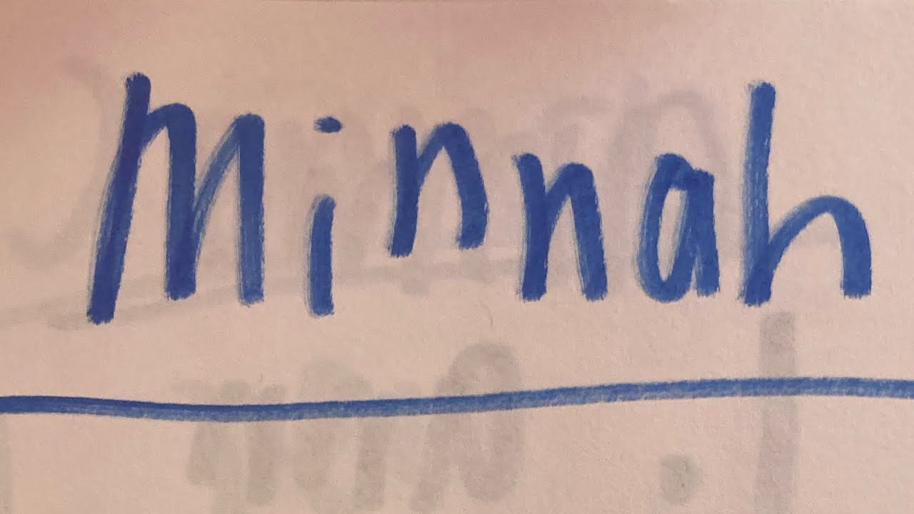 Nicknames for Minnah - YouTube